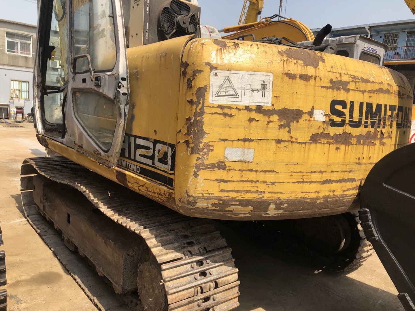 12t benutzter Maschinerie-Bagger verwendete Eimer-Größe Sumitomo-Bagger ...